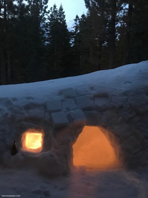 Tahoe with Kids & Igloo Build - Treehouse Dad